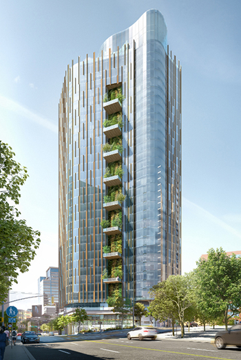 New Uptown Dallas High-Rise Will Have Towering Green Wall – CTBUH