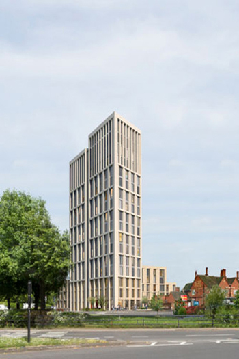 Coventry Residential Building Tops Out – CTBUH